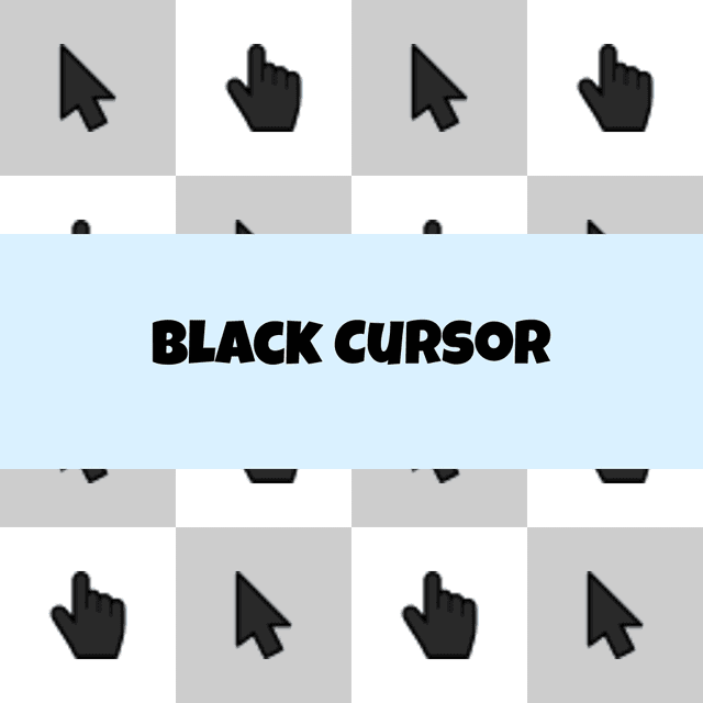 Custom Cursor Black Theme - Cursor Pack | Cursor Space